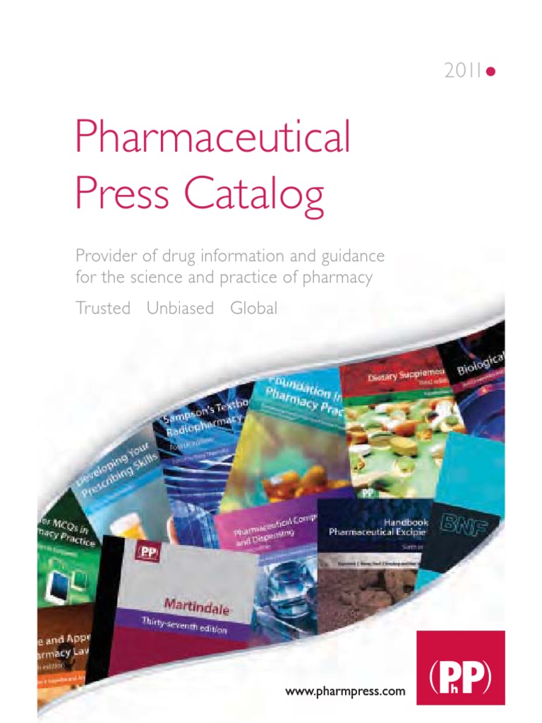 Pharmapress_us2011catalog | Medical Prescription | Healthcare Industry