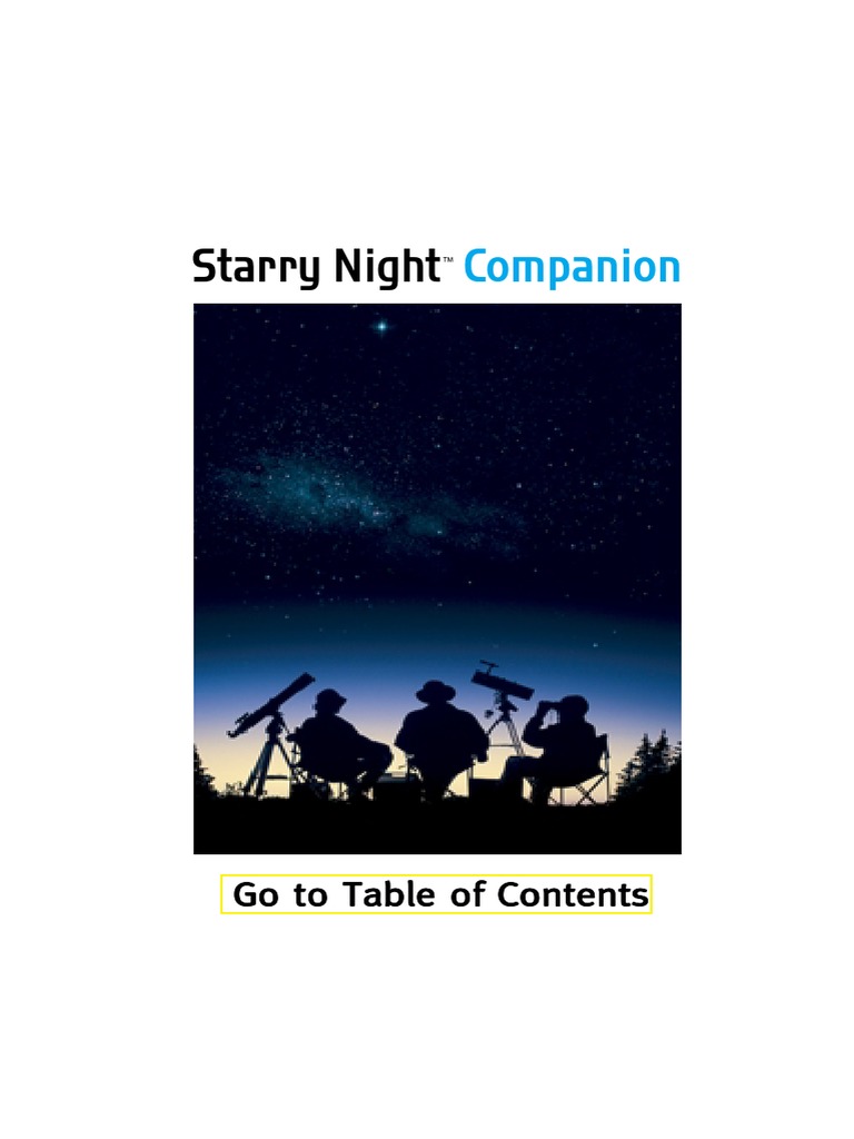 Starry Night: Companion | PDF | Solar Eclipse | Apparent Magnitude