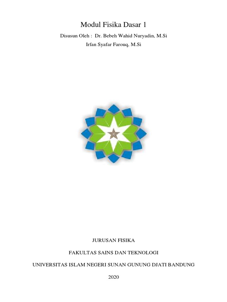 Modul Fisika Dasar 1 | PDF