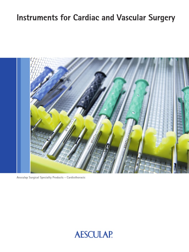 DOC1656 Instruments Cardiac Vascular Surgery Brochure | PDF | Surgical ...
