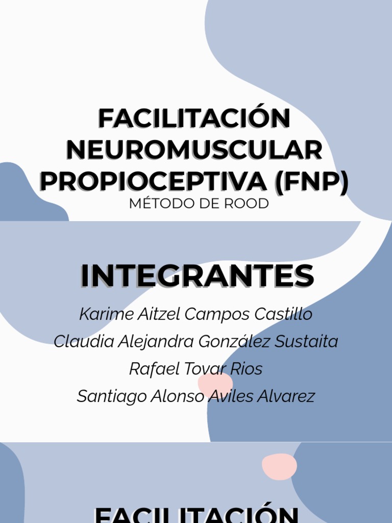 T.5-FNP y Método de Rood | PDF | Contracción muscular | Articulación