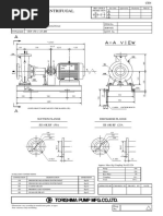 Pump Drawing | PDF | Hydraulics | Pump