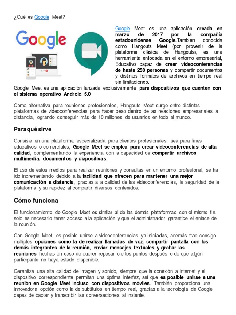 Qué Es Google 1º | PDF | Videotelefonía | Software de la aplicacion
