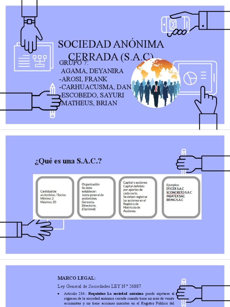 Guía sobre la Sociedad Anónima Cerrada | PDF | Conceptos legales | Empresas