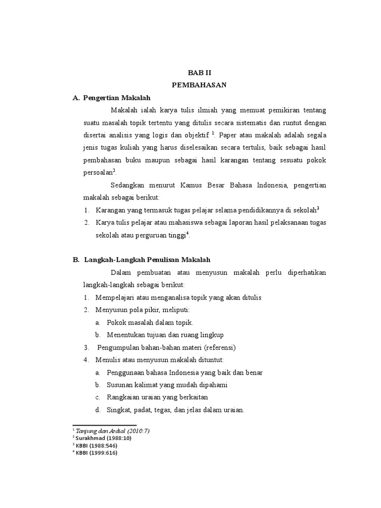 BAB II Pembahasan | PDF