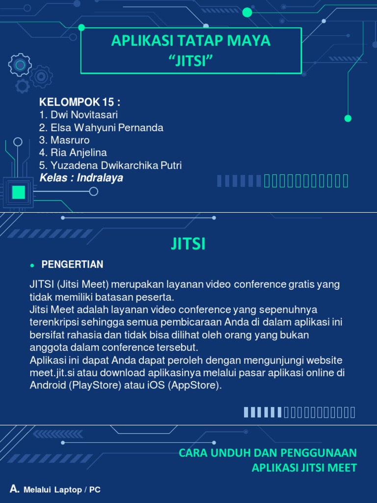 Kel 15 - PPT Jitsi Meet | PDF