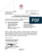 Pengesahan Lapor Diri Bertugas | PDF