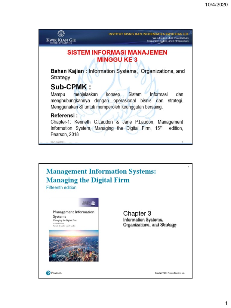 CH3 - Information Systems-Organizations-and Strategy | PDF | Competition | Value Chain