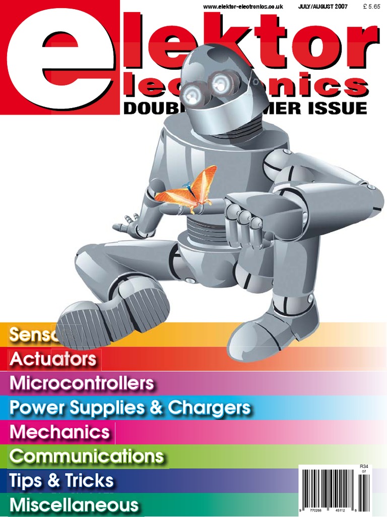 Elektor Electronics July-August 2007 | PDF | Battery Charger | Publishing