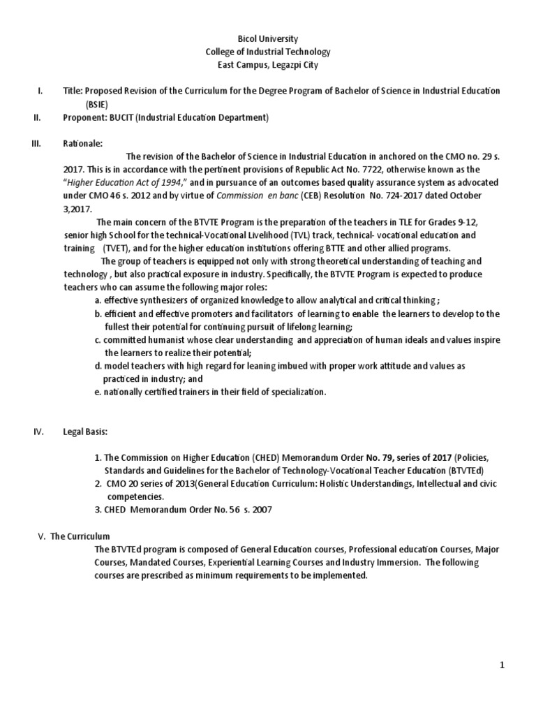 Btvted Curriculum Description | PDF | Educational Assessment ...