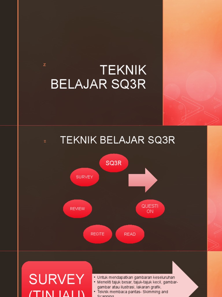Teknik Belajar SQ3R | PDF