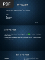 Poem Try Again | PDF