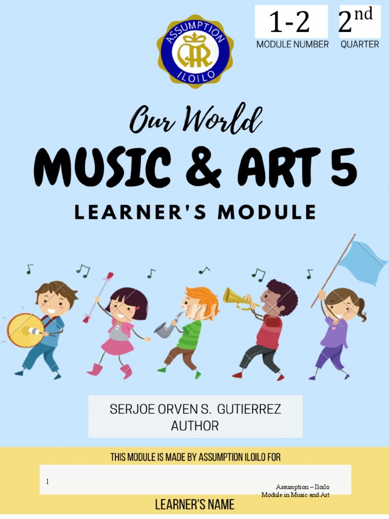 2nd QUARTER MODULE 5 2.1 | PDF | Clef | Musical Notation