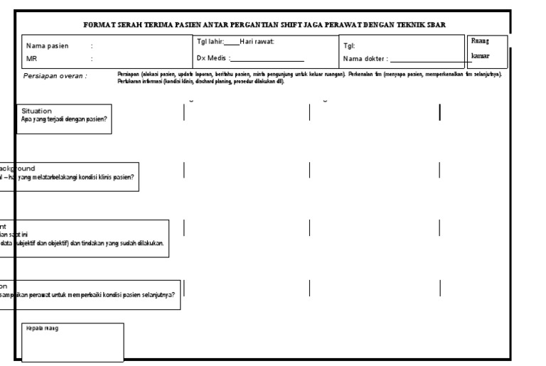 Format Timbang Terima | PDF