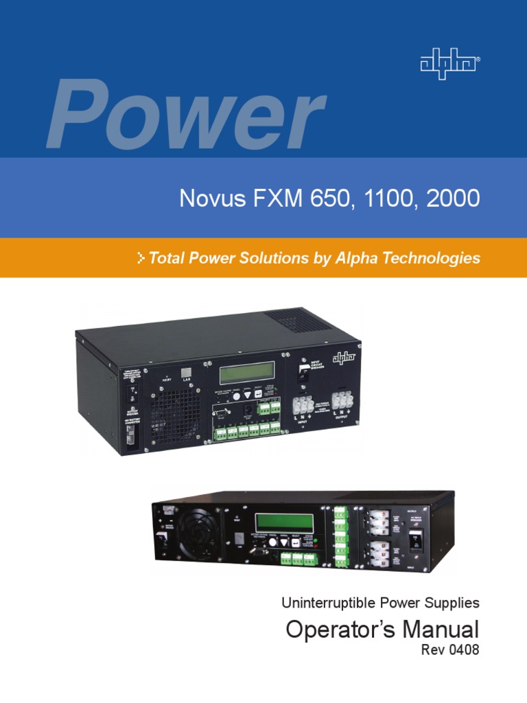 FXM Operation Manual | PDF | Electrical Wiring | Packaging And Labeling