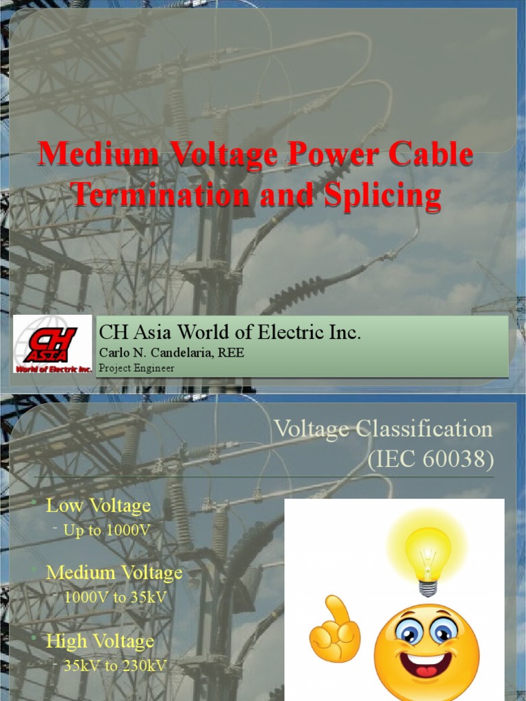Medium Voltage Power Cable Termination and Splicing - For Presentation ...