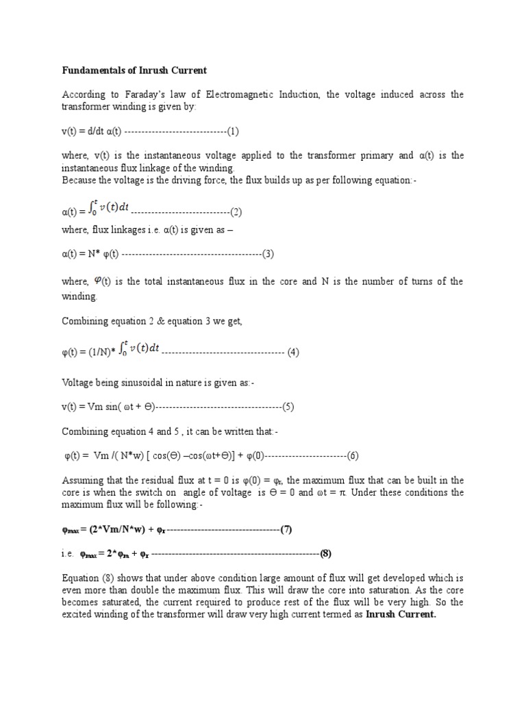 Fundamentals and Harmonics | PDF | Electromagnetic Induction | Harmonic Analysis