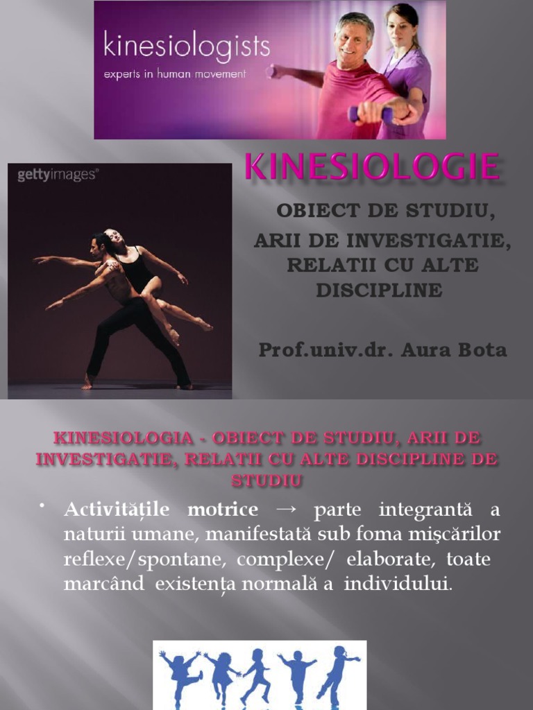 Kinesiologie - Curs 1-2 | PDF