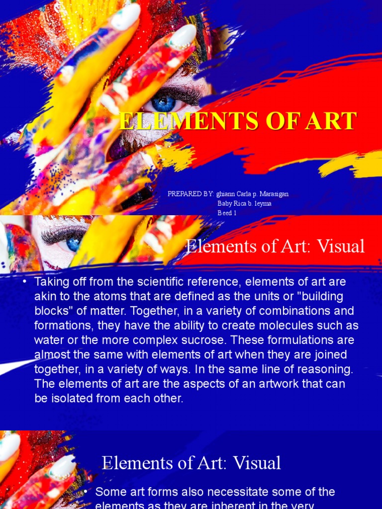 Elements of Arts Visual | Download Free PDF | Shape | Color