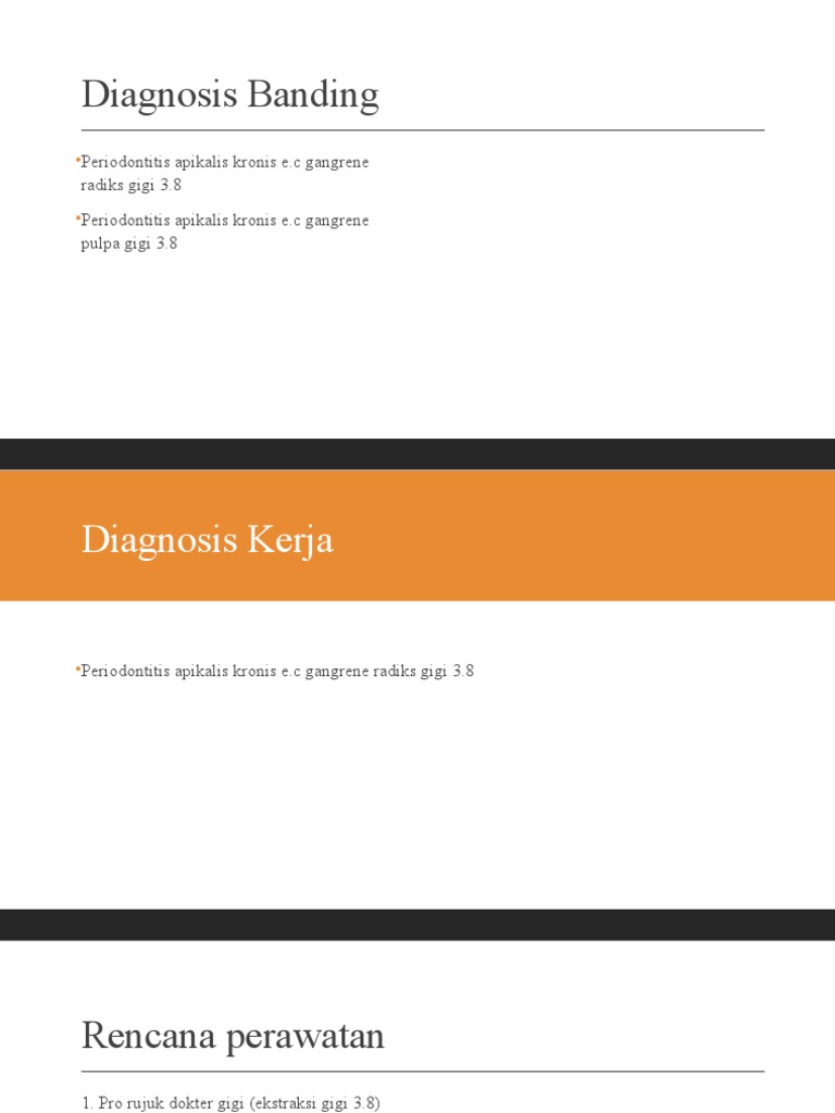 Gangren Radiks Diagnosis | PDF