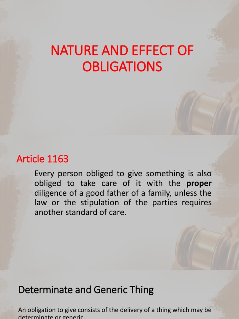 Oblicon Lesson | Download Free PDF | Damages | Law Of Obligations