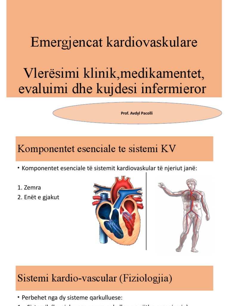 Emergjencat Kardiovaskulare Vlerësimi Klinik, Medikamentet, Evaluimi ...