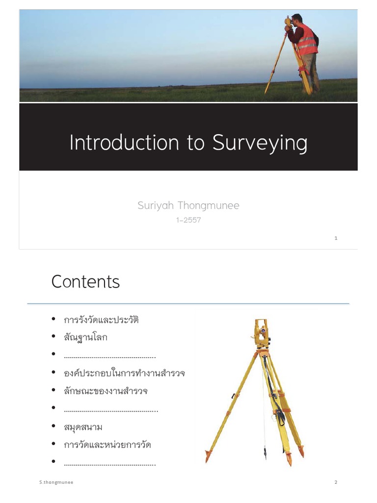 SurveyingX2 Re | PDF