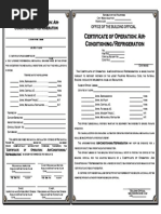 Certificate of Operation Elevator - Dumbwaiter | PDF | Elevator | Justice