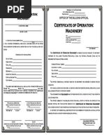 Certificate of Turnover & Acceptance | PDF