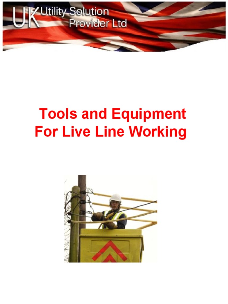 Live Line Working | PDF | Insulator (Electricity) | Electrical Conductor