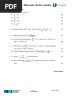 PMT Mock 1 QP - Paper 1 Edexcel Maths A-Level | PDF