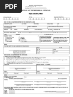 Fencing Permit Application Form | PDF | Economic Sectors | Business