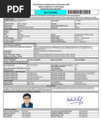 Admit Card Template | PDF | Computing