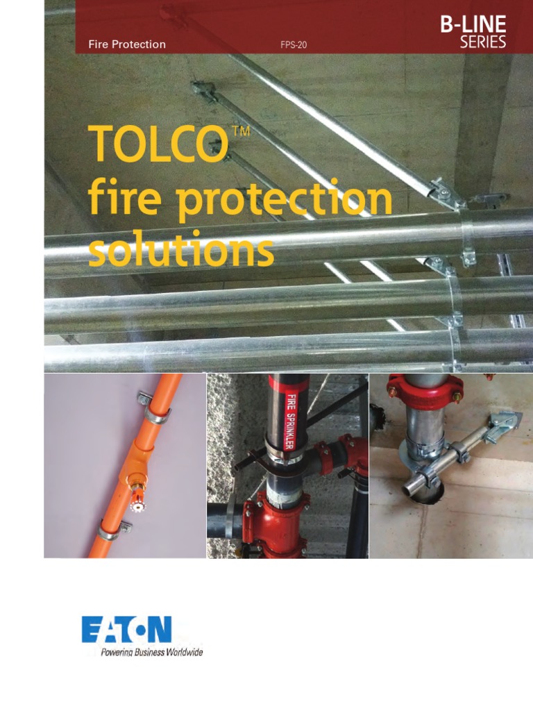 Tolco Fire Protection Solutions Catalog Ca312001en | PDF | Screw | Pipe ...
