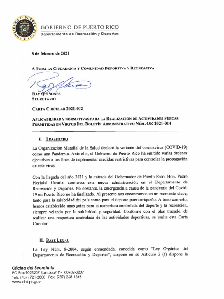 Carta Circular 2021-002 - F | PDF
