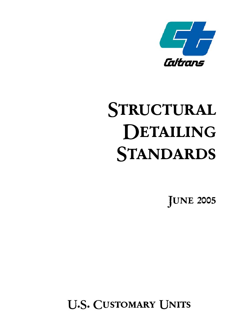 Structural Detailing Standards Guide | PDF