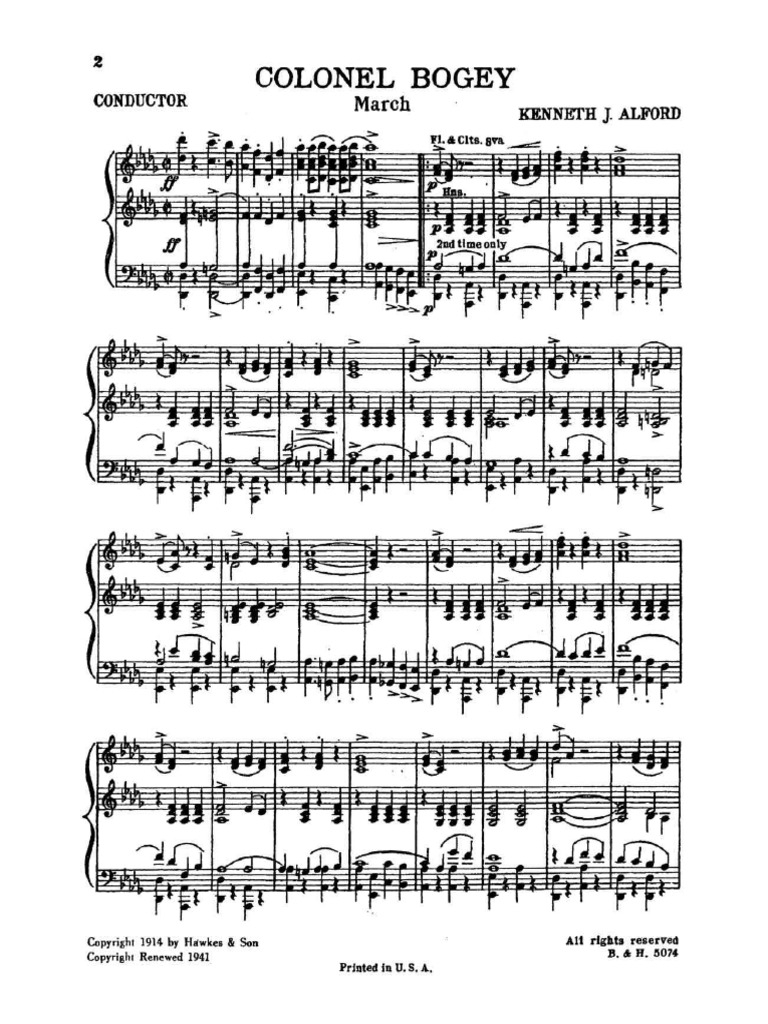 Colonel Bogey | PDF