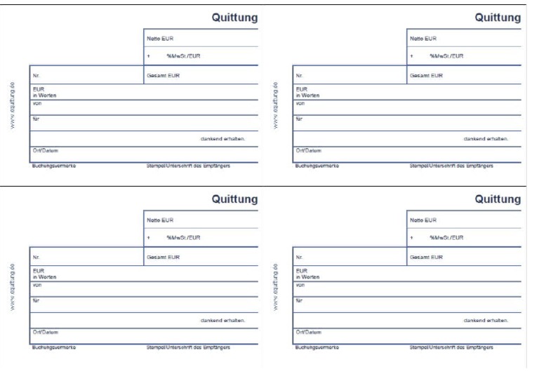 Quittung | PDF