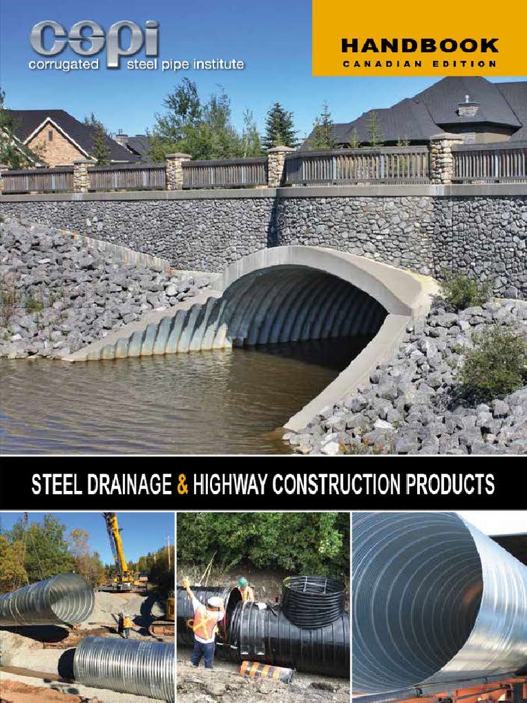 Cspi - Handbook of Steel Drainage & Highway Construction Products - 2017 | PDF | Stormwater ...