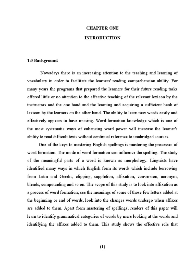 Affixation | PDF | Morphology (Linguistics) | Word