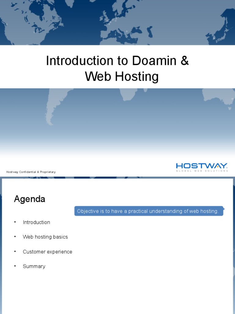Domain and Web Hosting | PDF | Domain Name | Domain Name System