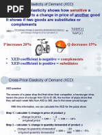 Calculate-Ped-And-Yed A Level Business Edexcel | PDF | Demand ...
