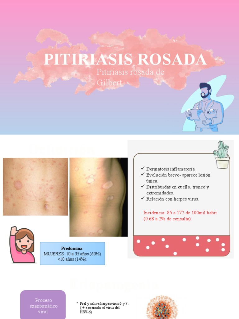 Pitiriasis Rosada | PDF | Condiciones cutáneas | Inmunología