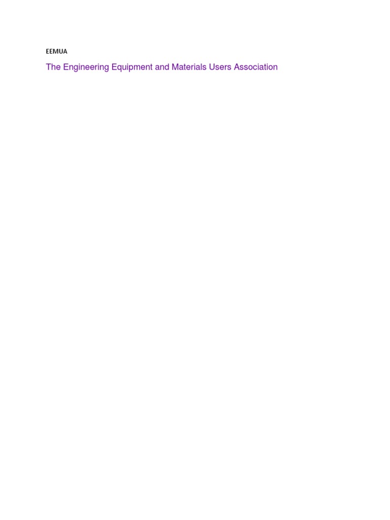 EEMUA | PDF