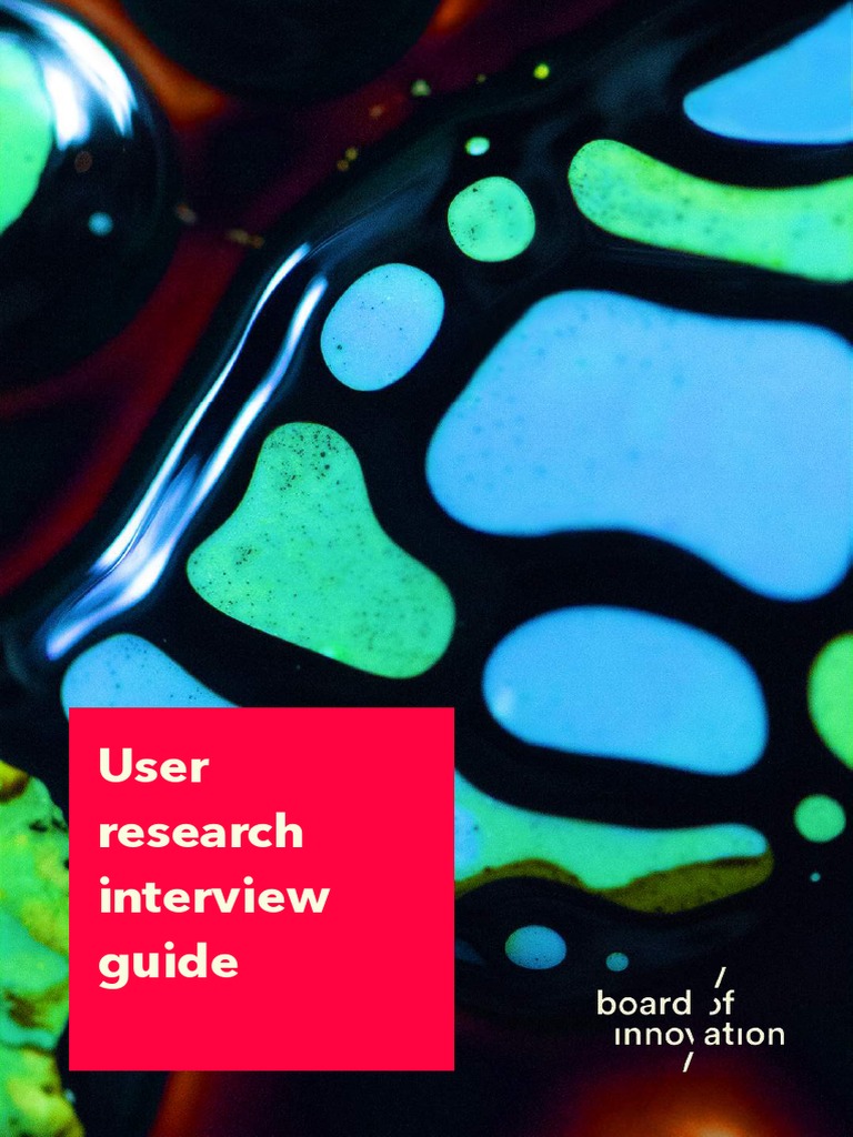 Interview Guide by Board of Innovation | PDF | Interview | Conversation