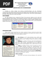 Important Dates of The Protestant Reformation | PDF | Martin Luther