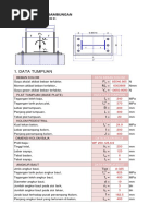 Perhitungan Base Plate Dan Angkur | PDF