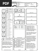 Ironsworn Character Sheet | PDF