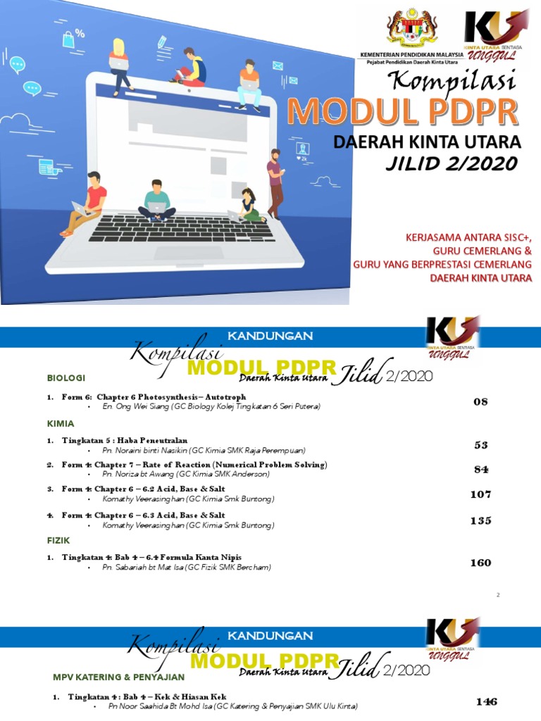 Modul PDPR Ppdkinta Utara 2 2020 - Compressed | PDF