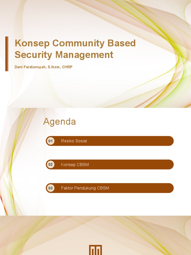 03 Kosep Community Based Security | PDF